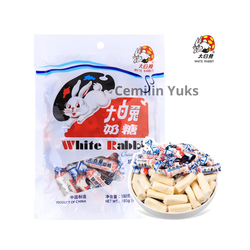 Jual [Non Halal] White Rabbit Candy 180g Permen Susu White Rabbit ...