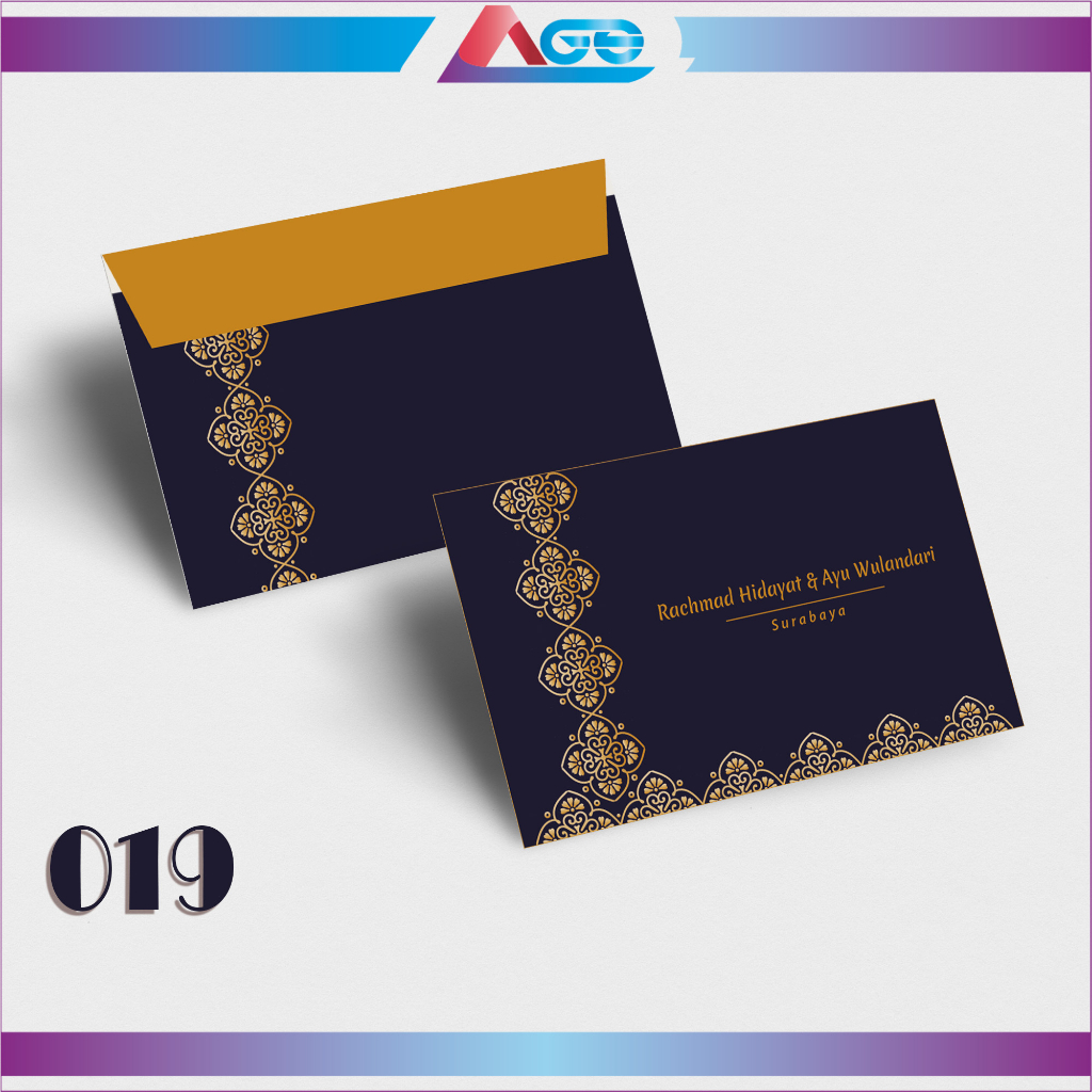 Jual Amplop Kondangan Custom 1 Pack Isi 50 Pcs Motif Ornamen Batik ...