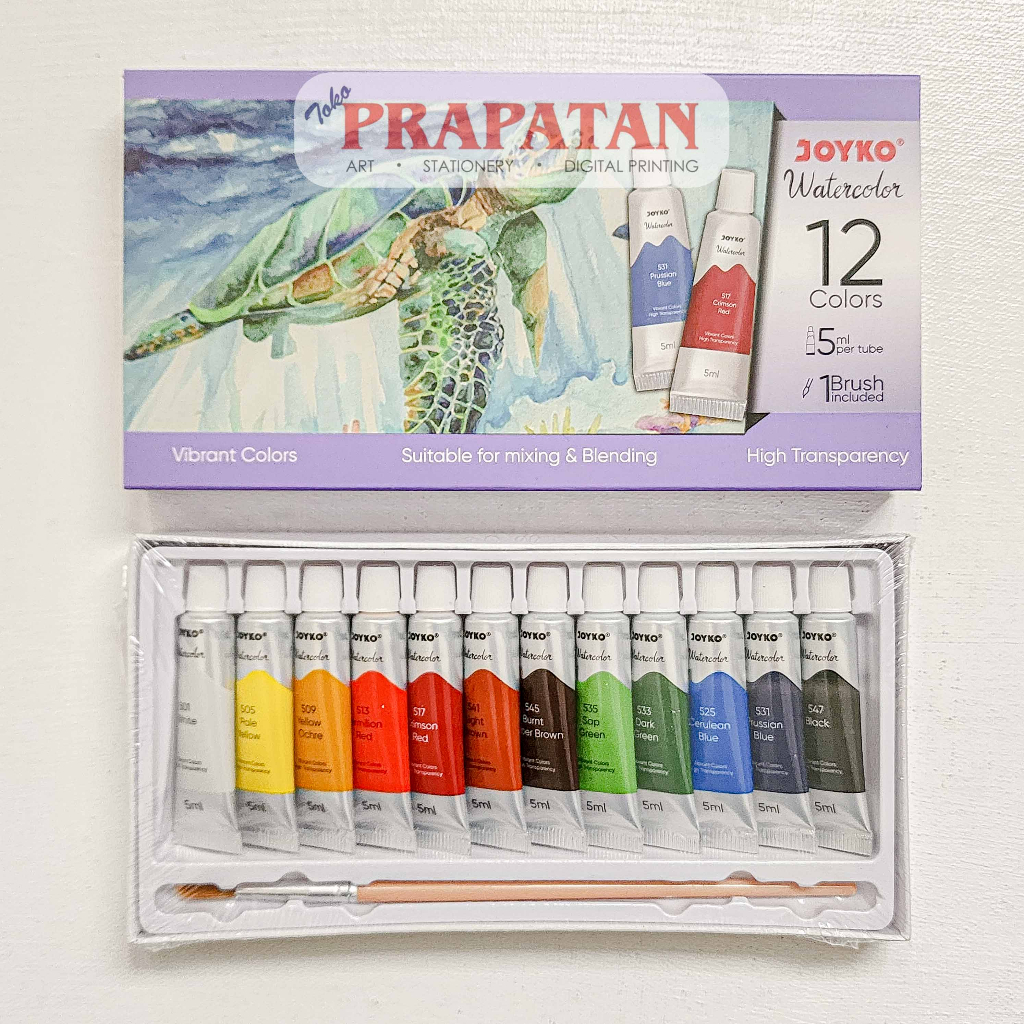 Jual Joyko Watercolor Tube Set 5ml | Cat Air Set | Shopee Indonesia