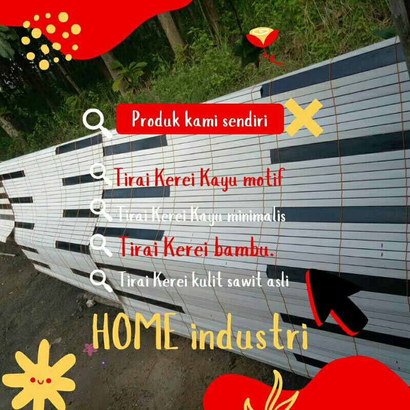 Jual KERAI KEREI TIRAI PVC Ukuran 250x250cm dan Tali Catrol | Shopee ...