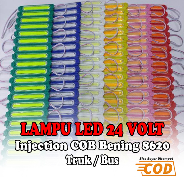 Jual 28modified - Lampu LED Modul COB Bening 8620 9 Mata 9 Titik 24 Volt Truk Bus | Shopee Indonesia