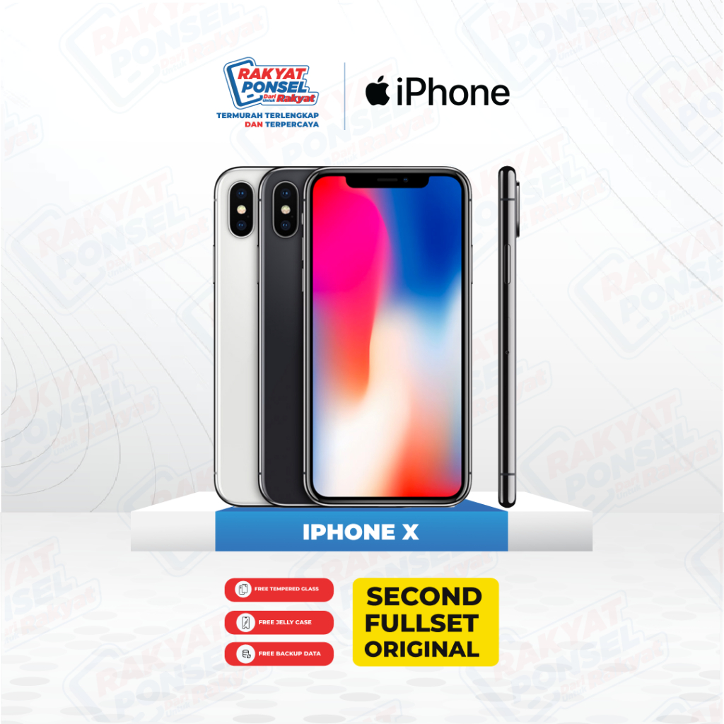 Jual Apple X 256Gb Ex Inter Original Second Fullset | Shopee Indonesia