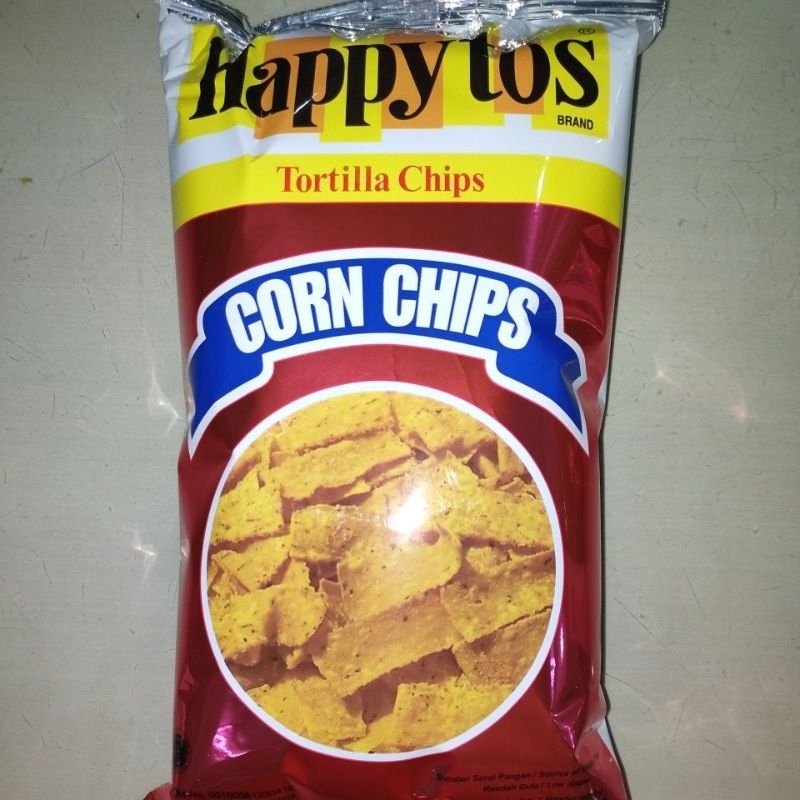 Jual HAPPY TOS 140GR CORN CHIPS (MERAH) | Shopee Indonesia