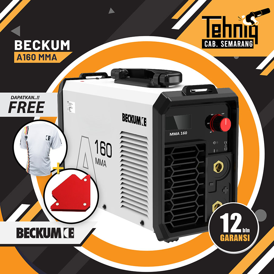 Jual MESIN LAS LISTRIK BECKUM MMA A 160 INVERTER WELDING / INVERTER WELDING MMA A 160 | Shopee ...