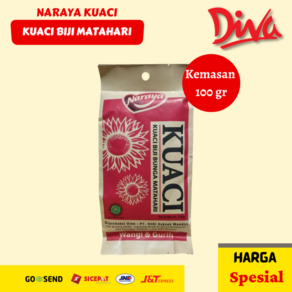 Jual [100gr] Kuaci Biji Matahari | Naraya Kwaci | Biji Bunga Matahari ...