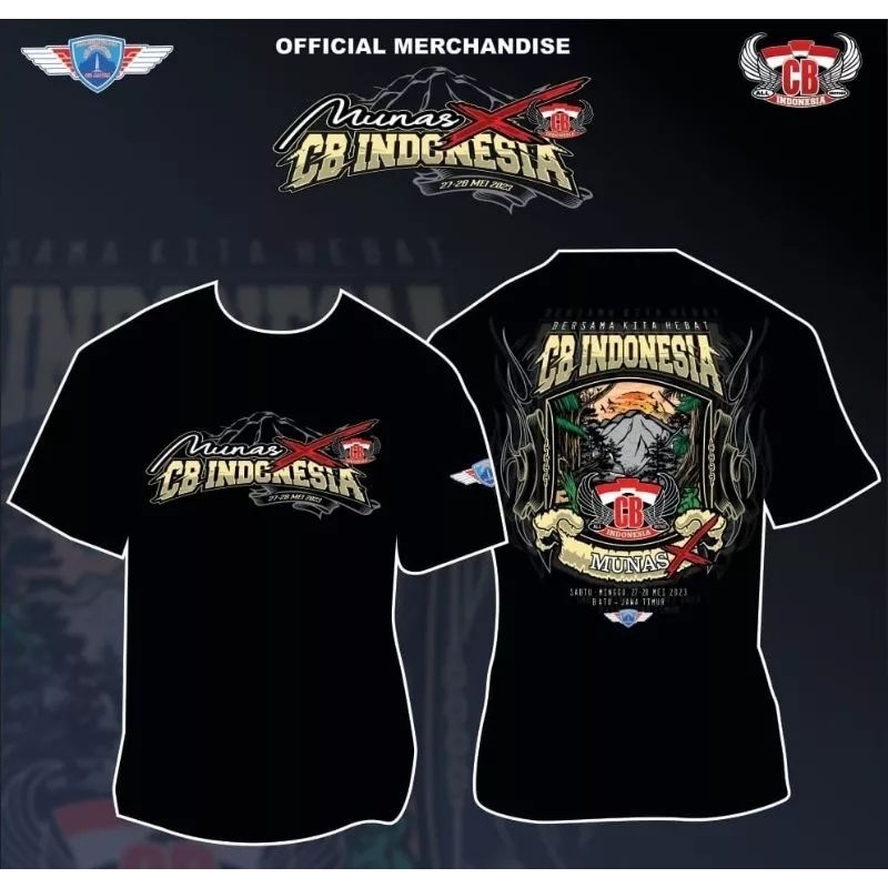 Jual kaos munas cb Indonesia 2023 / kaos motocb original / tshirt moto ...