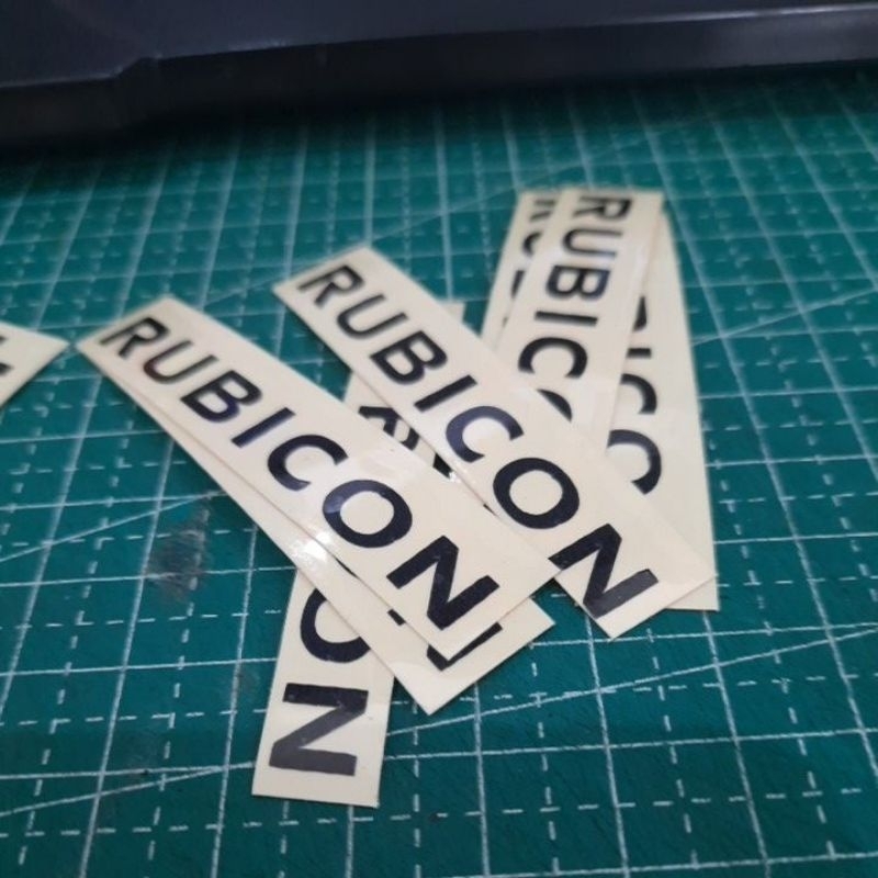 Jual Stiker RC Jeep Rubicon Cutting by Nizam Id Ombete | Shopee Indonesia