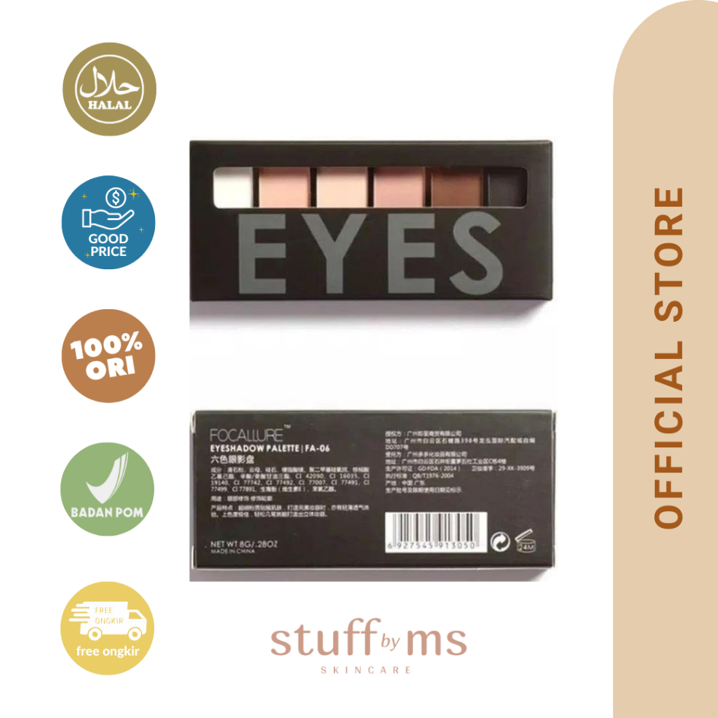 Jual FOCALLURE EYESHADOW PALETTE FA06 | Shopee Indonesia