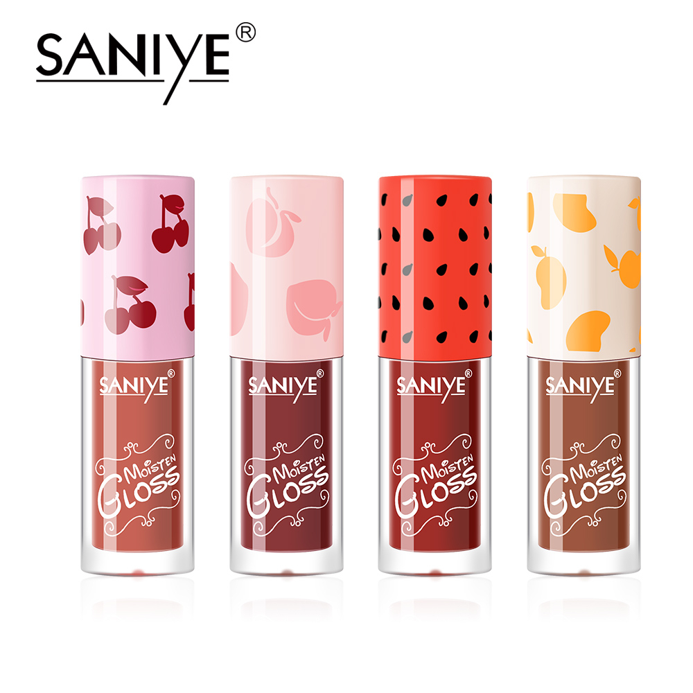 Jual SANIYE 【BPOM】Matte Lipstik Liquid Fruit Lip Cream Waterproof ...