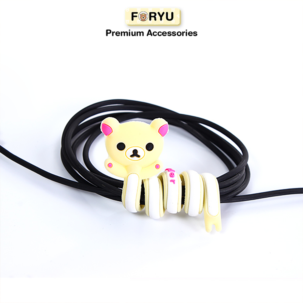 Jual Foryu Cable Winder Animal Pengikat Kabel Elastis Cable Organizer ...