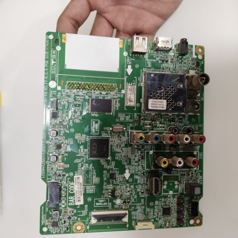 Jual MESIN TV LED LG 49LF550T-TA - MAINBOARD - MOTHERBOARD - MB - MESIN TV - MOBO - MODUL ...