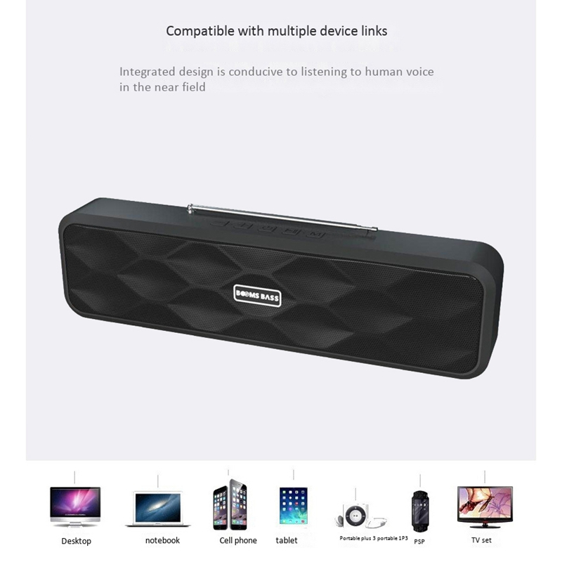 Jual Speaker wireless bluetooth portable BOOMS BASS L13 | Shopee Indonesia