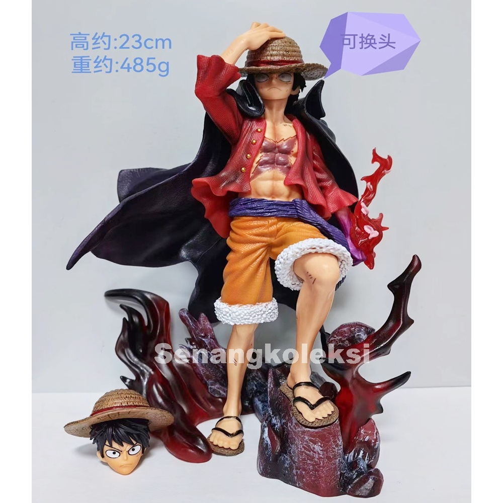 Jual Anime One Piece Monkey D Luffy LX Max KWS Figure | Shopee Indonesia