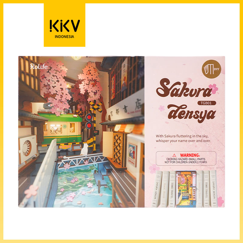 Jual KKV-Rolife·Sakura Densya TGB01/three-dimensional puzzle/decorate ...