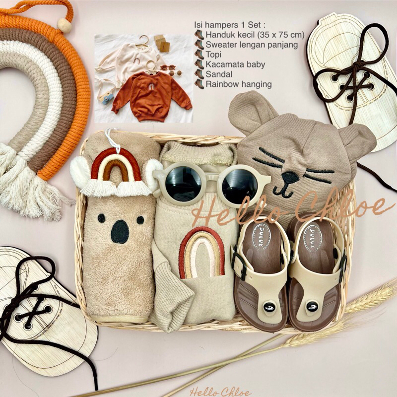 Jual HELLO CHLOE - Sweater Baby Series 3-12 bulan | Newborn Baby Gift ...