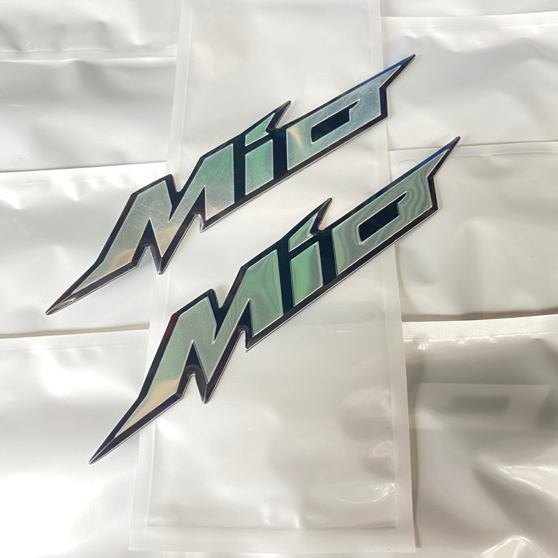 Jual EMBLEM BODY MIO 1 SET KANAN DAN KIRI PNP TINGGAL PASANG / TERMURAH ...