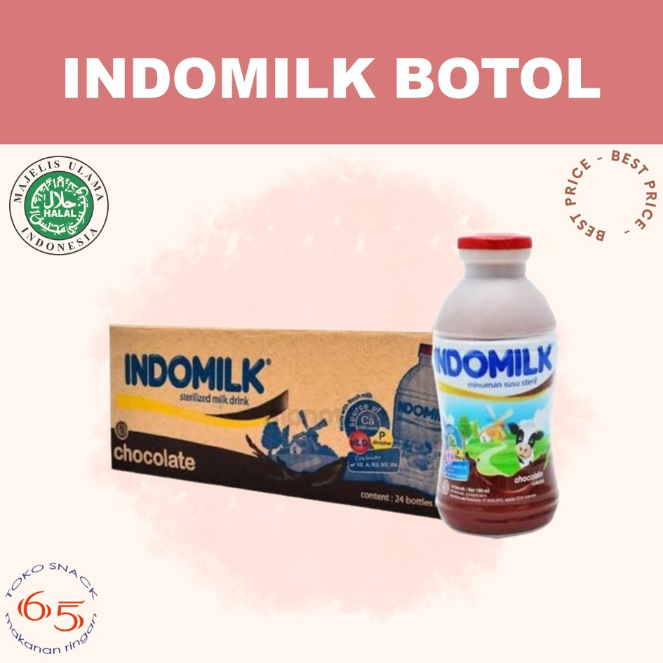 Jual DA indomilk botol 190 ml. Susu uht. DUS | Shopee Indonesia