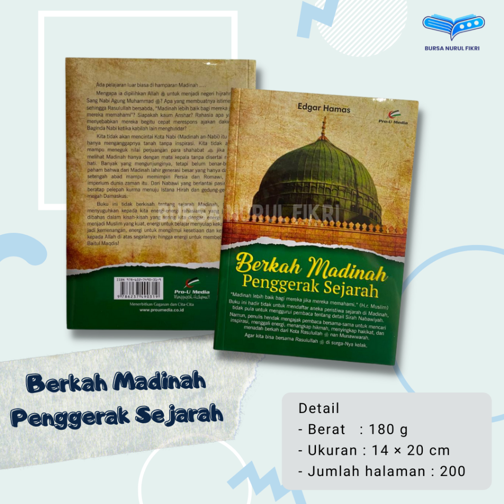 Jual Berkah Madinah Penggerak Sejarah karya Edgar Hamas | Shopee Indonesia