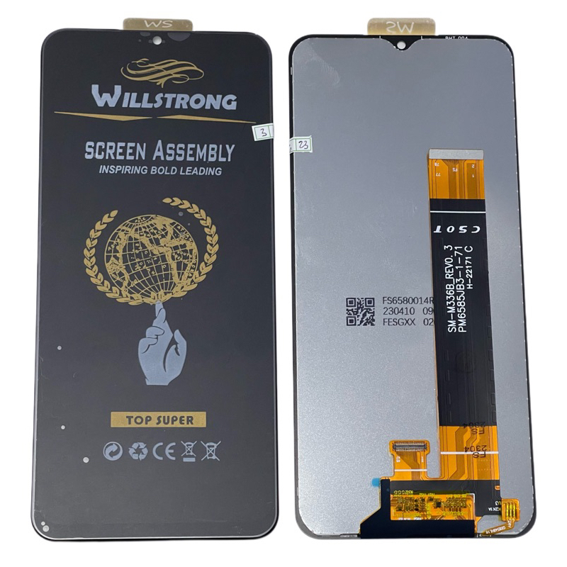 Jual lcd touchscreen samsung A23 4G/A235F black willstrong | Shopee ...