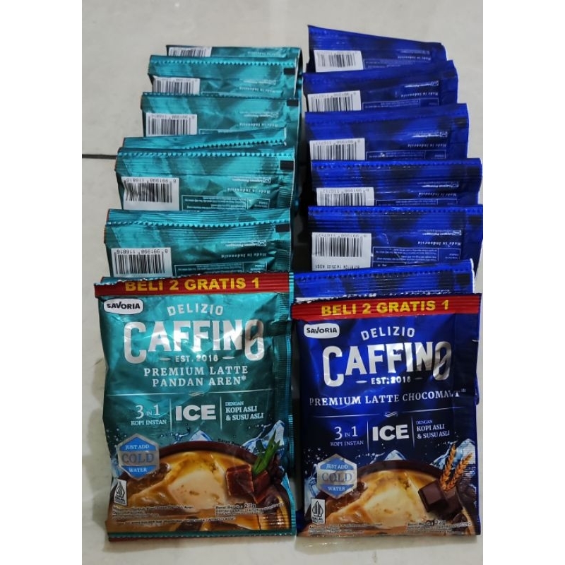 Jual [READY STOK] Caffino ICE Premium Latte Pandan Latte & Chocomalt ...
