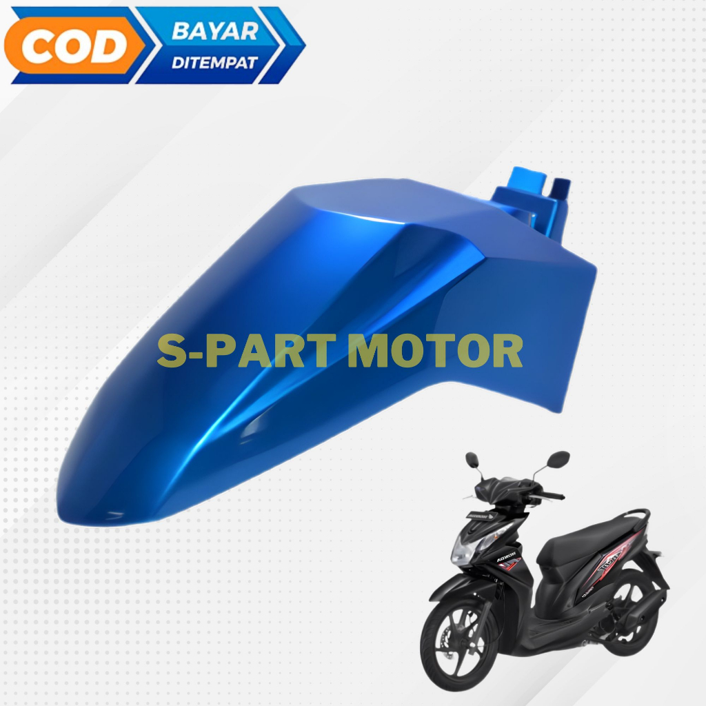 Jual spakbor depan motor honda beat fi lama tahun 2012 2013 2014 warna ...