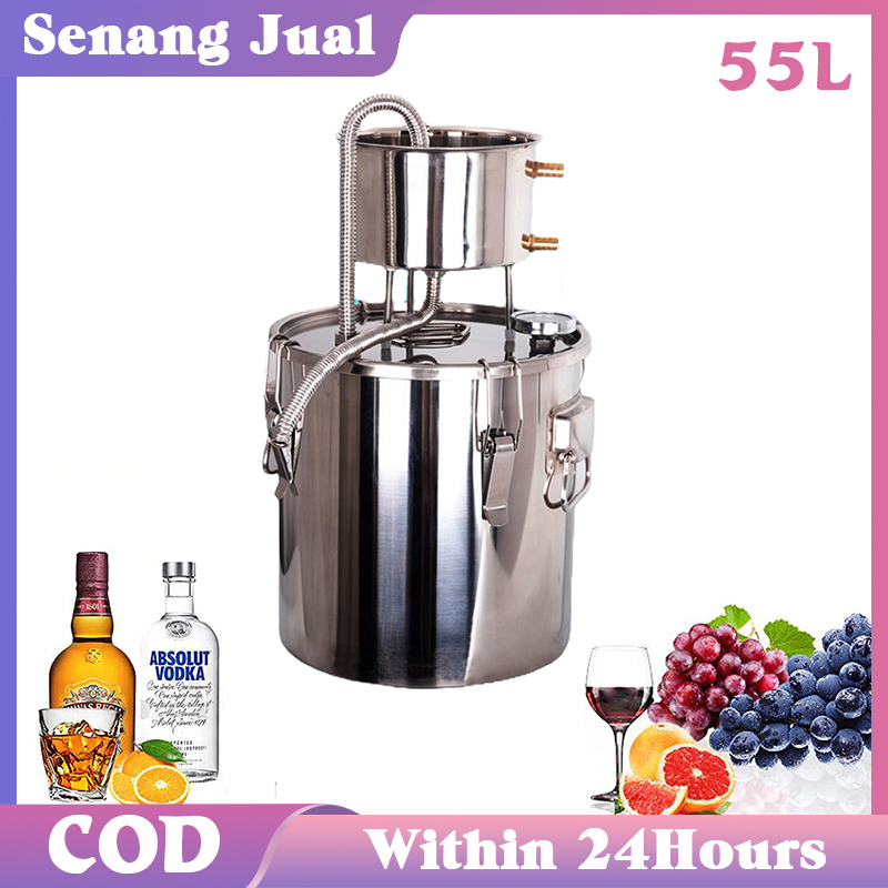 Jual 55L Distiller Distiller Untuk Rumah Bahan Stainless Steel 304 ...
