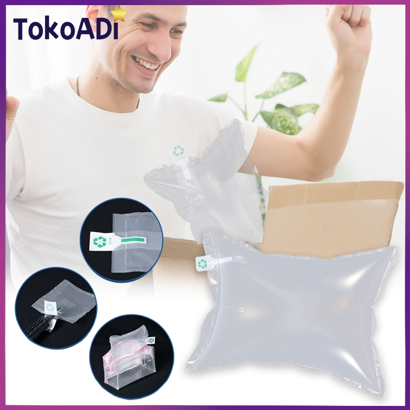 Jual 100Pcs/Set 20x10cm Air Bubble Bag/Plastik udara/Inflatable Buffer ...