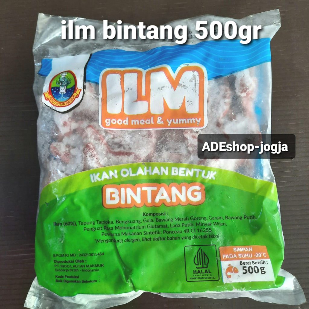 Jual ILM ikan olahan bintang 500gr gram | Shopee Indonesia