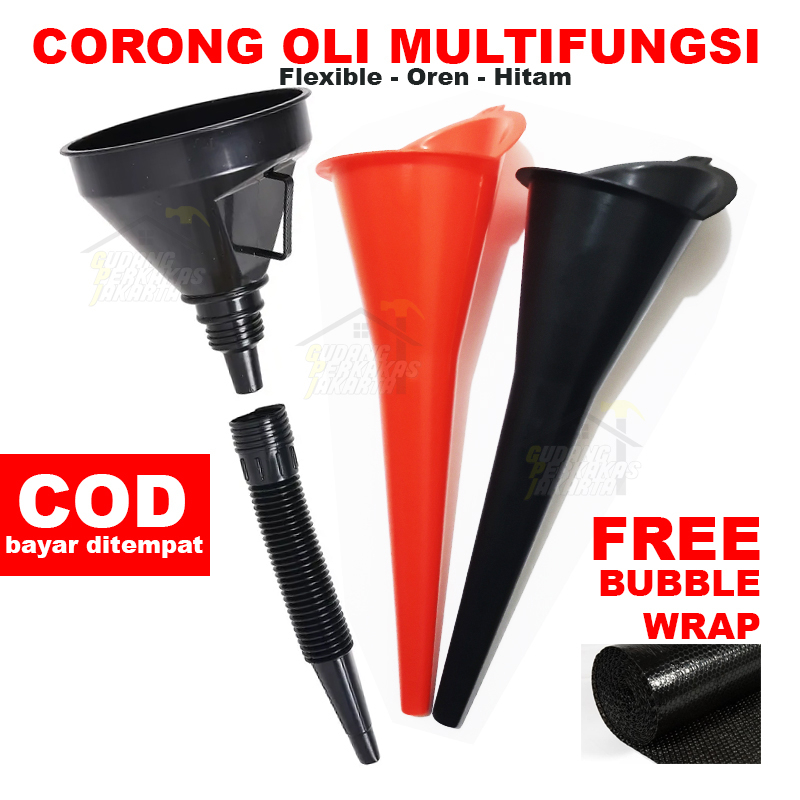 Jual TERMURAH Corong Oli Model Panjang Multifungsi BERKUALITAS | Shopee ...