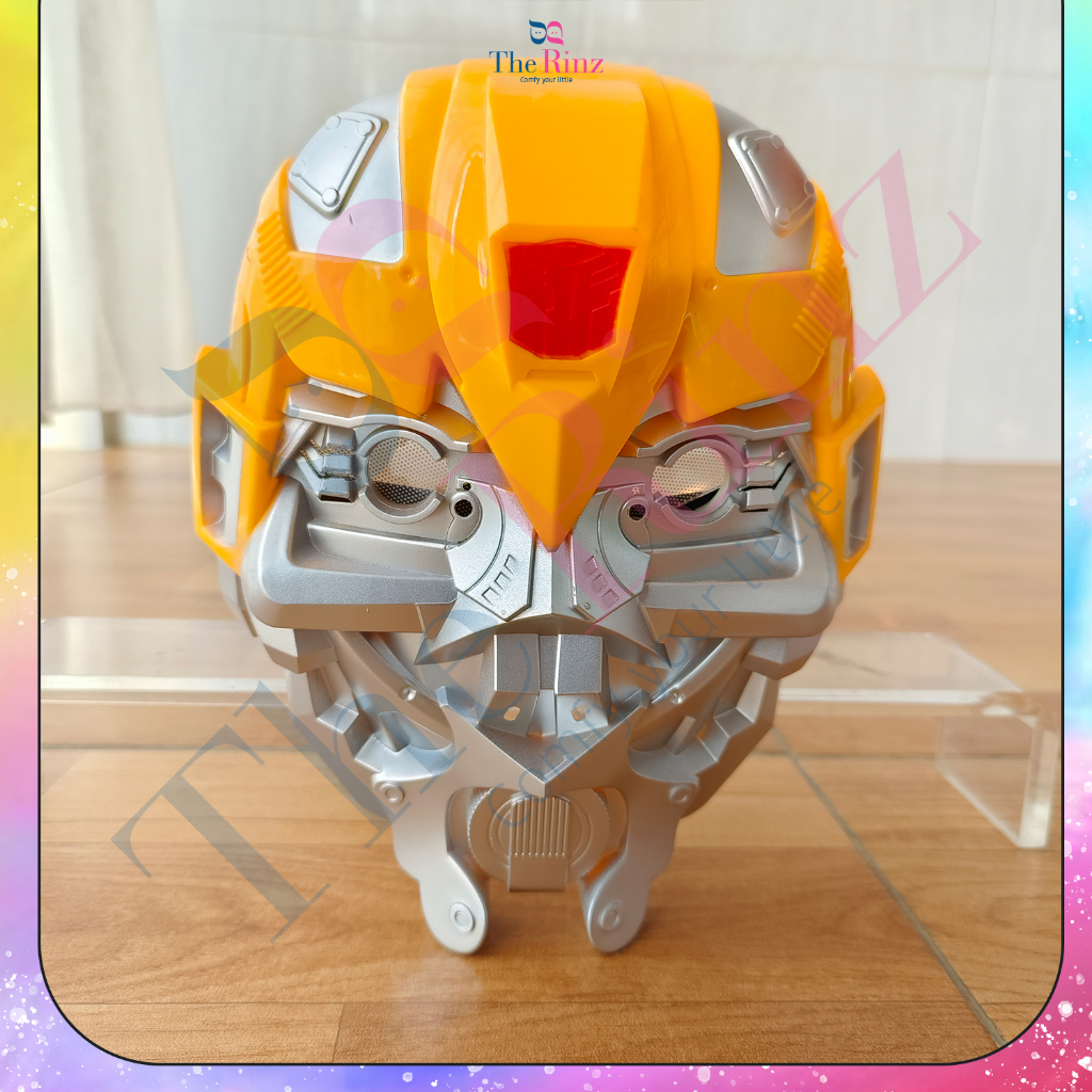 Jual Topeng optimus prime / bumblebee transformer nyala | Shopee Indonesia