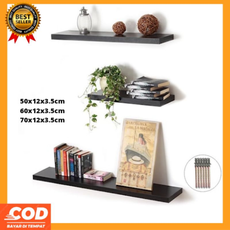 Jual Papan Ambalan Rak Dinding Gantung Hiasan Rumah Serbaguna MINIMALIS ...