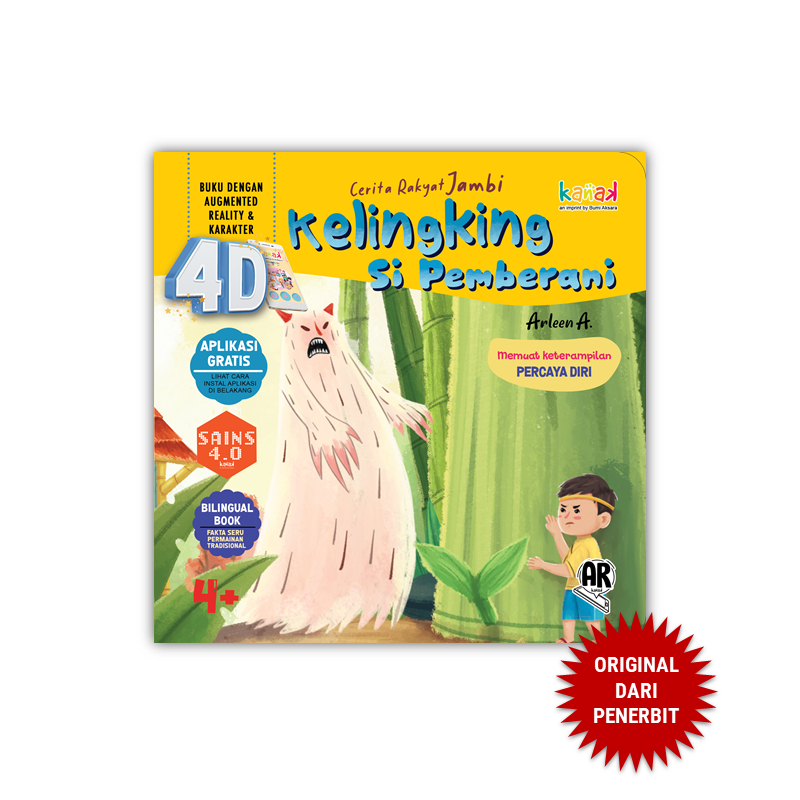Jual kanak - Cerita Rakyat Kelingking si Pemberani - Buku Boardbook AR ...