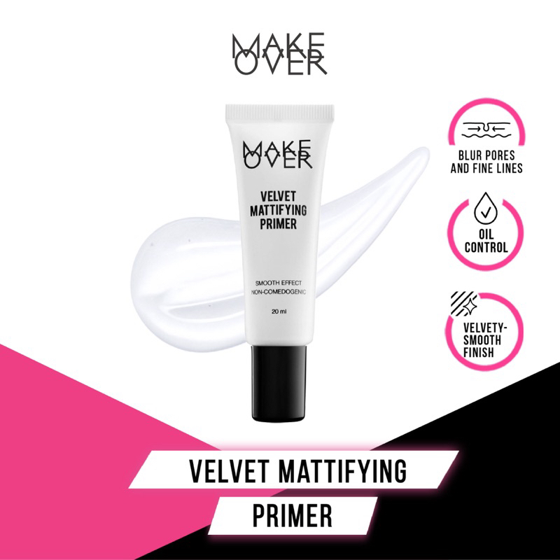Jual Make Over Velvet Mattifying Primer 20 ml | Shopee Indonesia