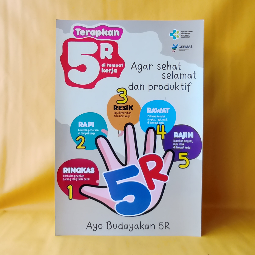 Jual Poster K3 | Poster Terapkan 5R Di Tempat Kerja | Poster Ayo ...