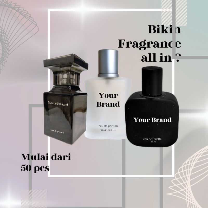 Jual custom brand parfum eau de parfum/custom parfum/maklon parfum ...