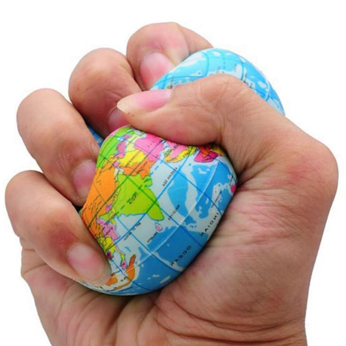 Jual Terapi Stroke Telapak Tangan Mainan Bola Dunia Globe Atlas Peta ...