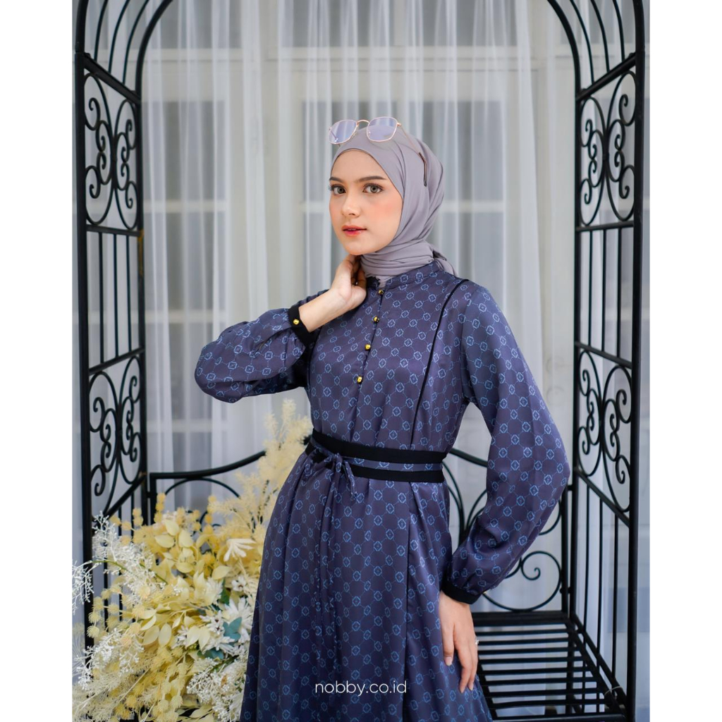 Jual Nobby Dress Motif Elegant - Bohema Dress 2 | Shopee Indonesia