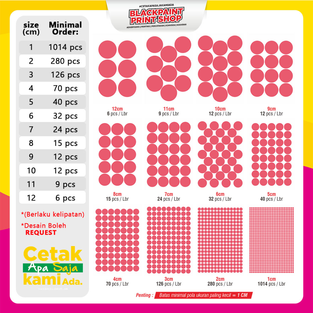 Jual Stiker Label Laser A3+ Cromo Quantac/Stiker Kemasan/ Stiker Cromo ...