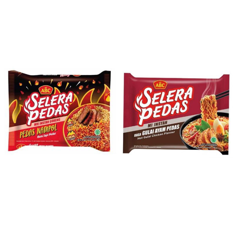 Jual ABC MIE GORENG & REBUS SELERA PEDAS | Shopee Indonesia