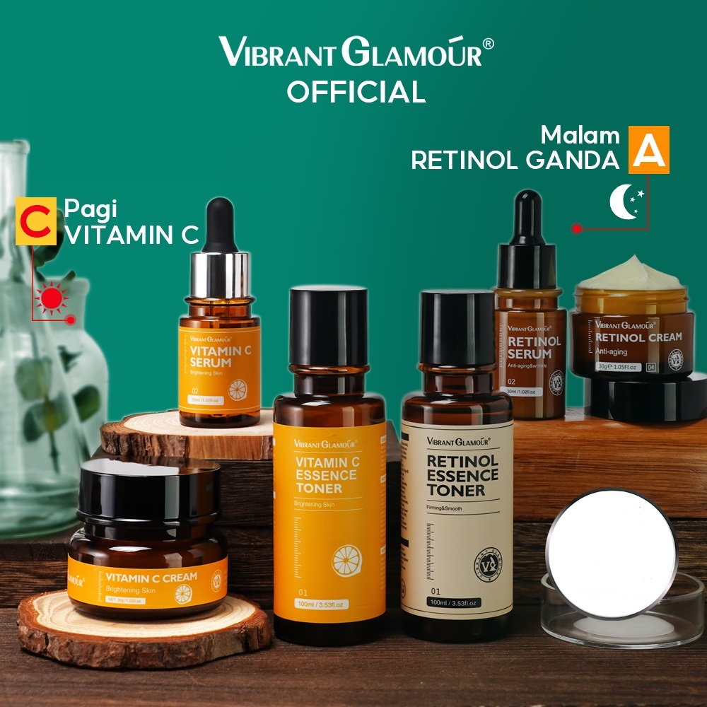 Jual VIBRANT GLAMOUR Set VIBRANT GLAMOUR et Retinol Ganda Vitamin C ...