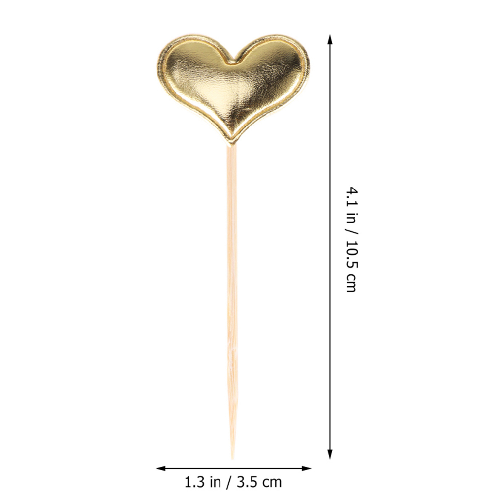 Jual # HJ # TUSUKAN PAJANGAN KUE BENTUK LOVE , BINTANG DAN MAHKOTA / TUSUKAN TOPPER CAKE ...