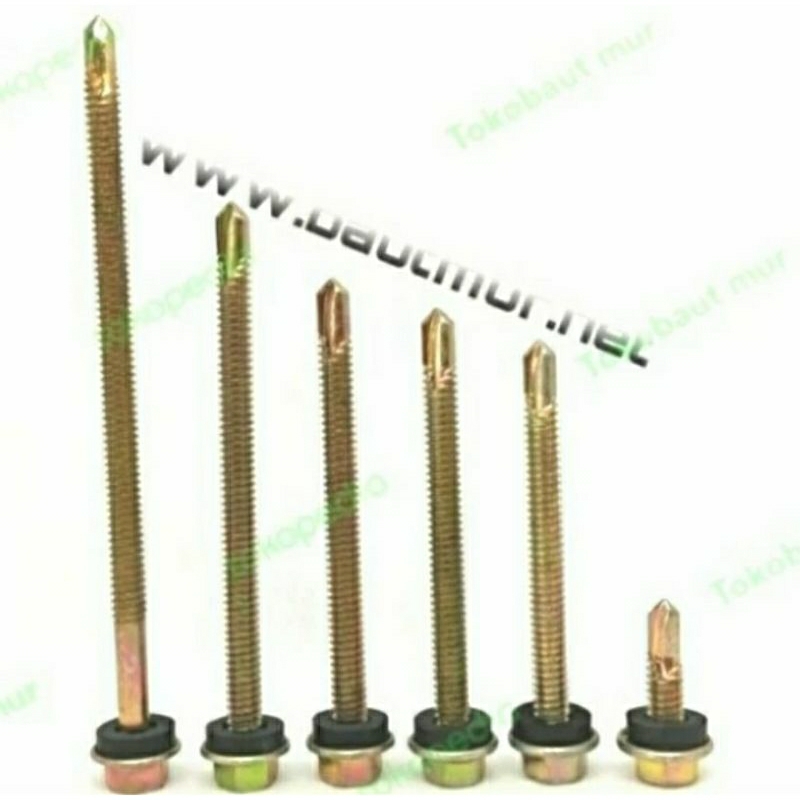 Jual 12×40 Sekrup rooping / roping atap / baja ringan | Shopee Indonesia