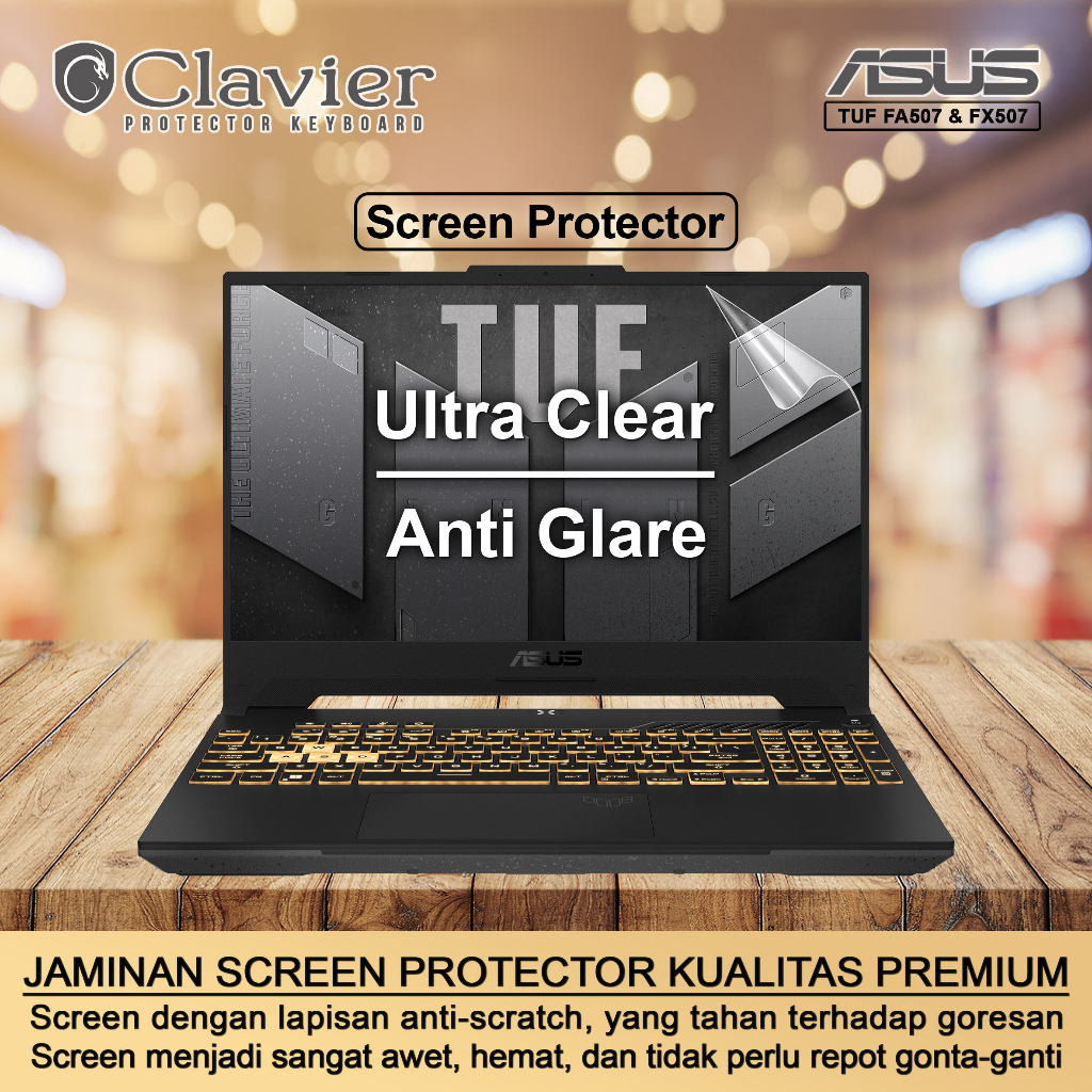 Jual Cover Keyboard Screen Protector Garskin Laptop Anti Gores Asus TUF ...