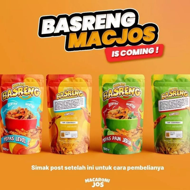 Jual MacJos Basreng Baso Goreng ( 100gr ) | Shopee Indonesia