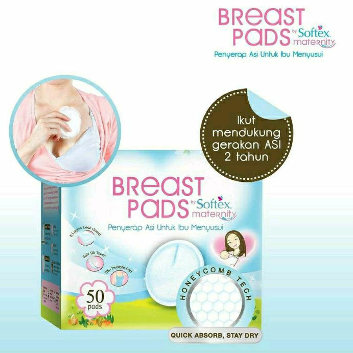 Jual BREAST PADS | Mama Pad | Softex Maternity Honeycomb isi 50 s | PENYERAP ASI UNTUK IBU ...