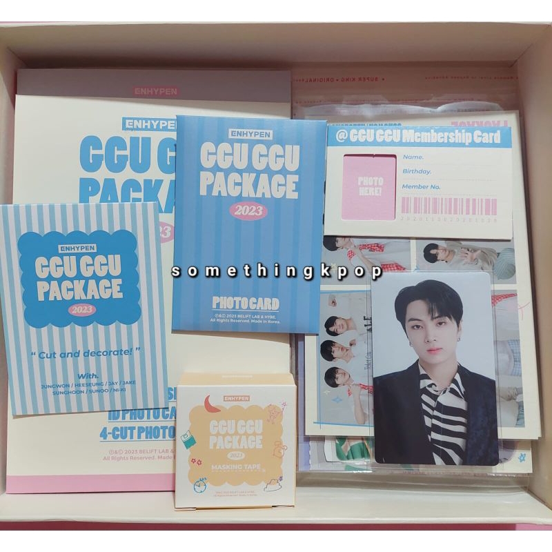 Jual [SHARING] ENHYPEN GGU GGU PACKAGE 2023 | Photocard Jay Sunghoon Heesung Sunoo Niki | Shopee ...