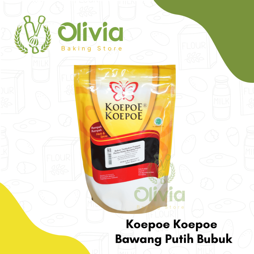 Jual Koepoe Kopoe Kupu Bawang Putih Bubuk Garlic Powder 1 kg kilogram ...