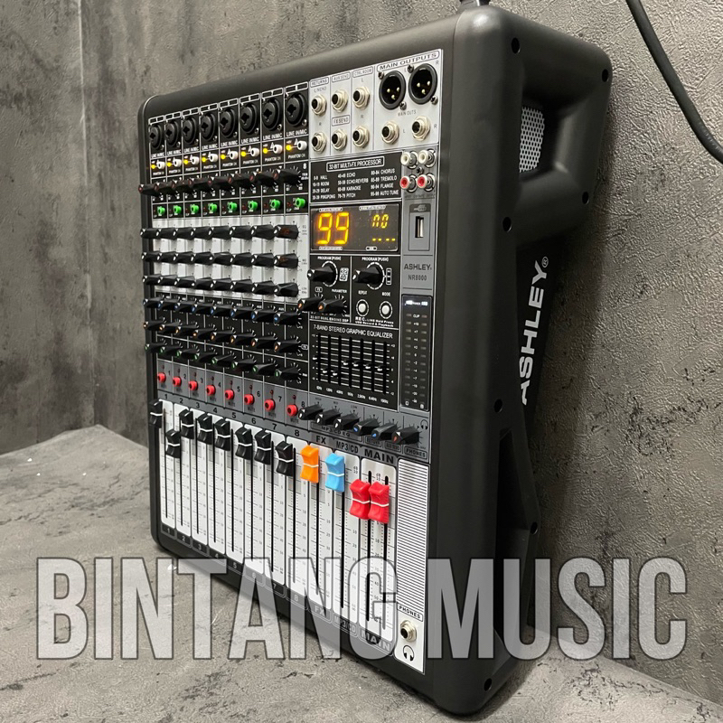Jual power mixer 8 channel ashley nr8000 original power ashley nr 8000 ...