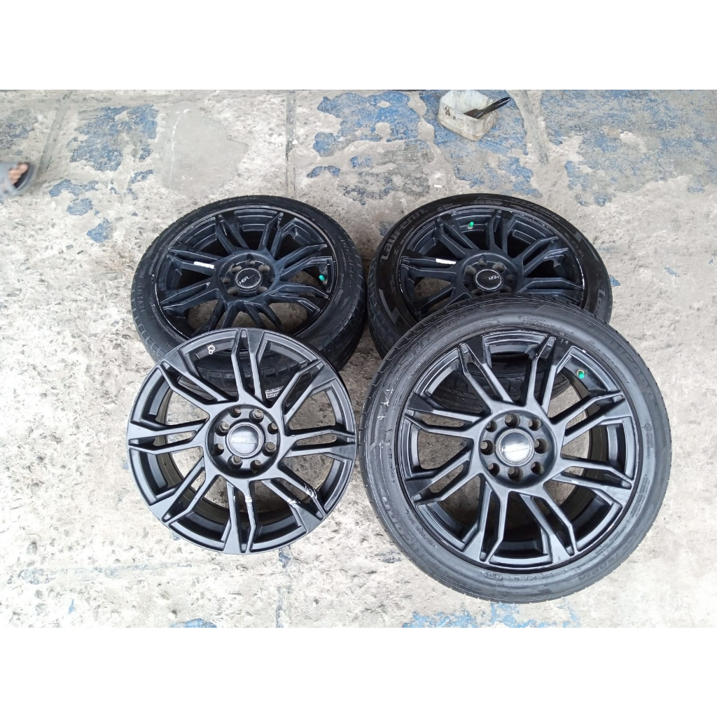 Jual velg mobil bekas hsr sirius ring 15x7 lubang 4x100 4x114 seken ...