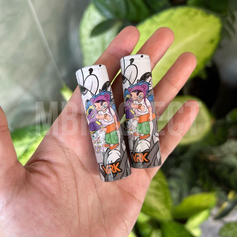 Jual WRAP Baterai VRK X Muklay (JIVE 2023) 18650 Authentic | Shopee ...